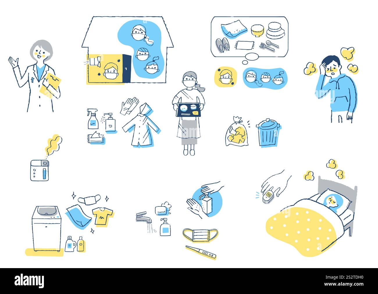 Preventive measures against infectious diseases Home treatment Image ...