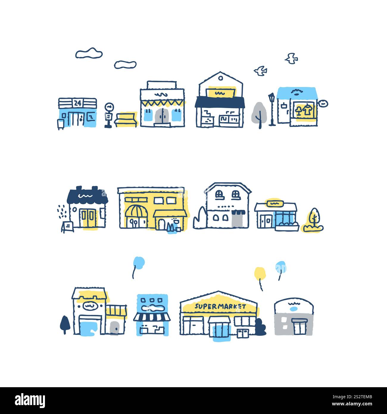 Shops mall Cut Out Stock Images & Pictures - Alamy