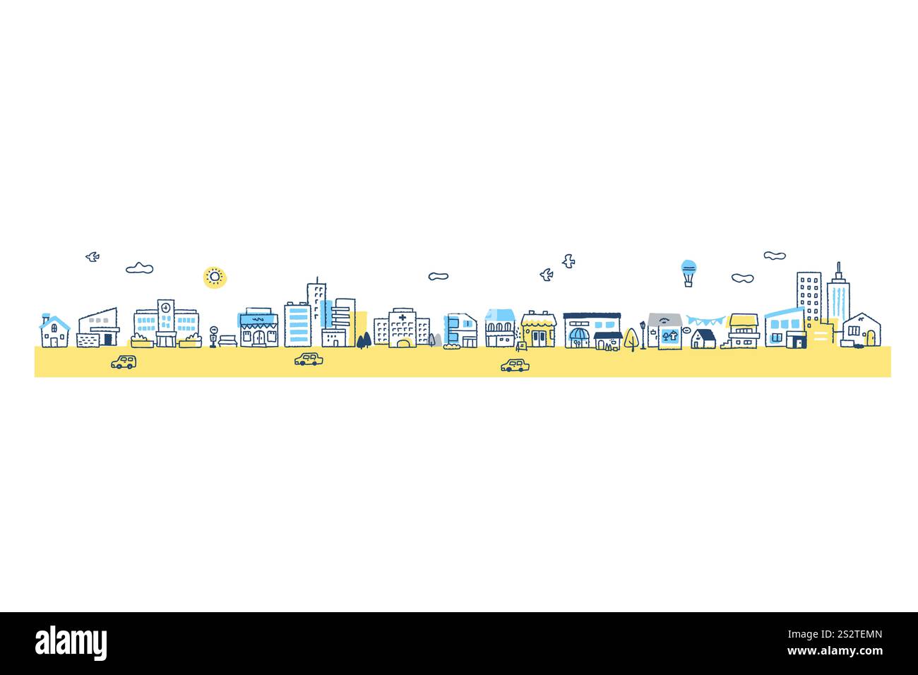 Story buildings Cut Out Stock Images & Pictures - Alamy