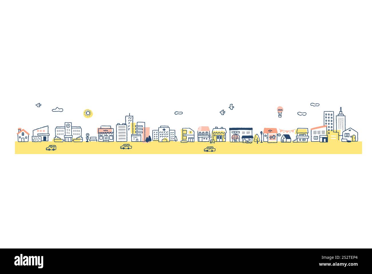 Story buildings Cut Out Stock Images & Pictures - Alamy