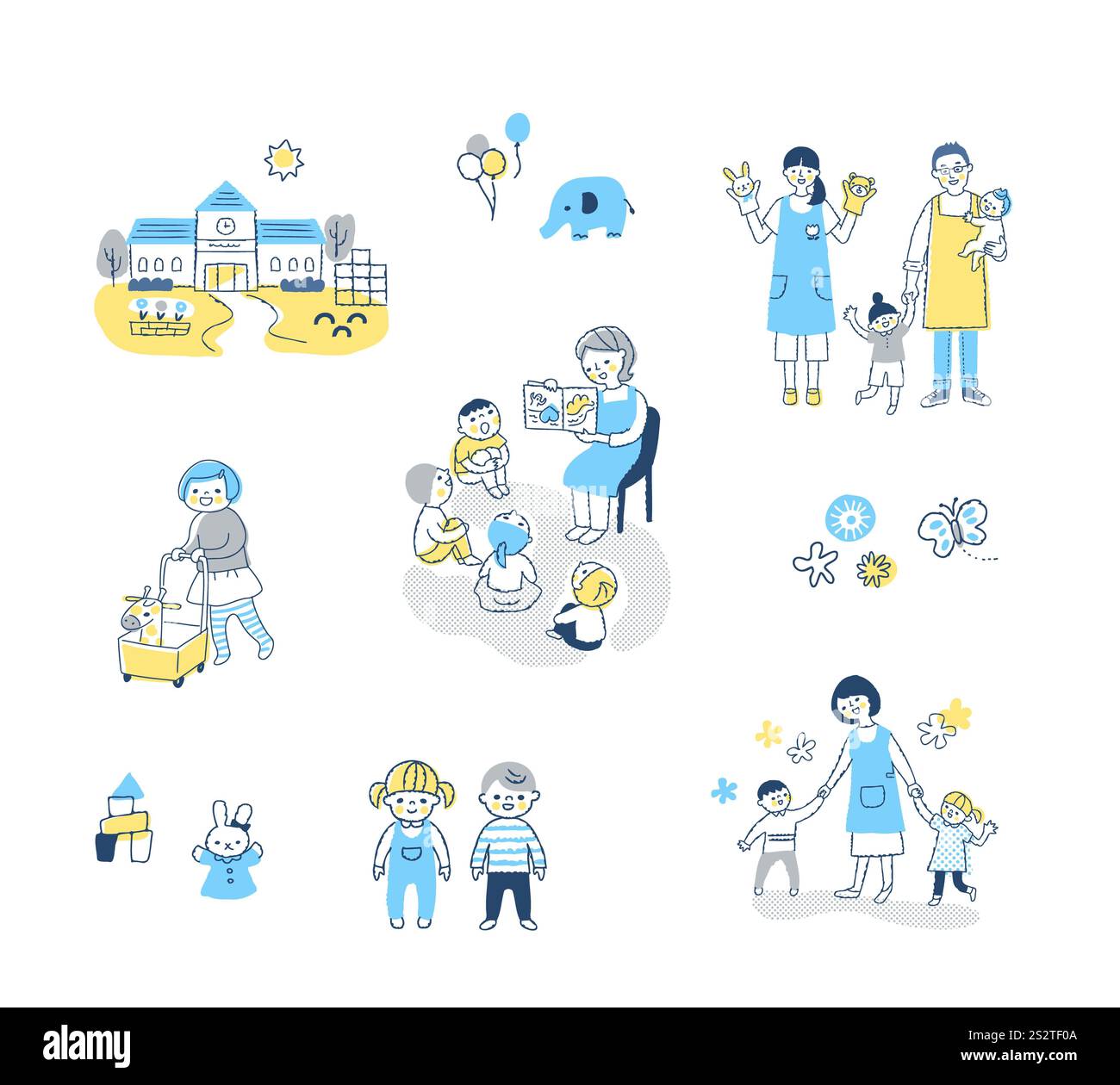 Elephant scene Cut Out Stock Images & Pictures - Alamy