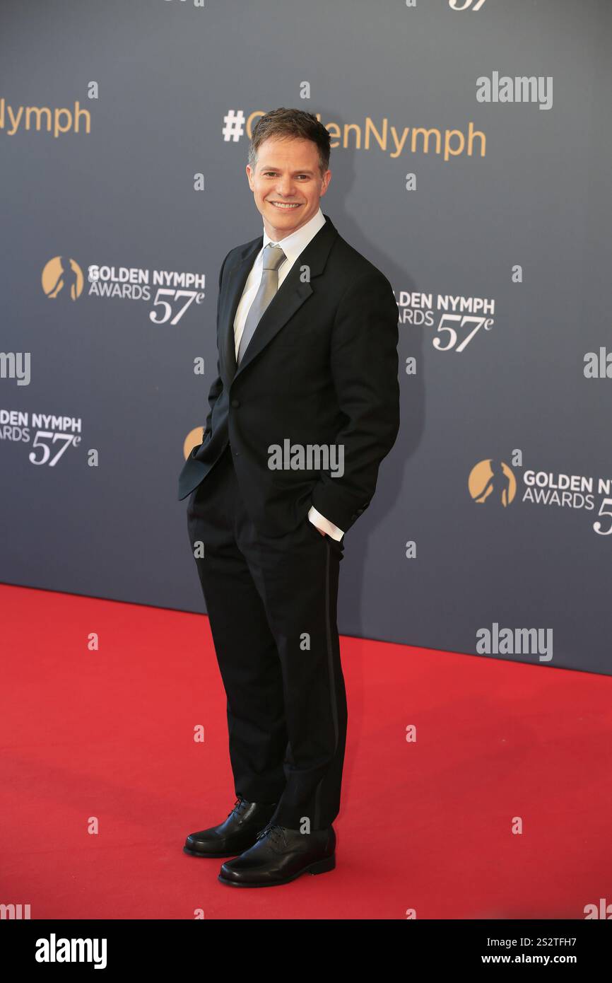 Justin Spitzer, Red Carpet Award Ceremony Nymphes d'Or, 57th Festival ...