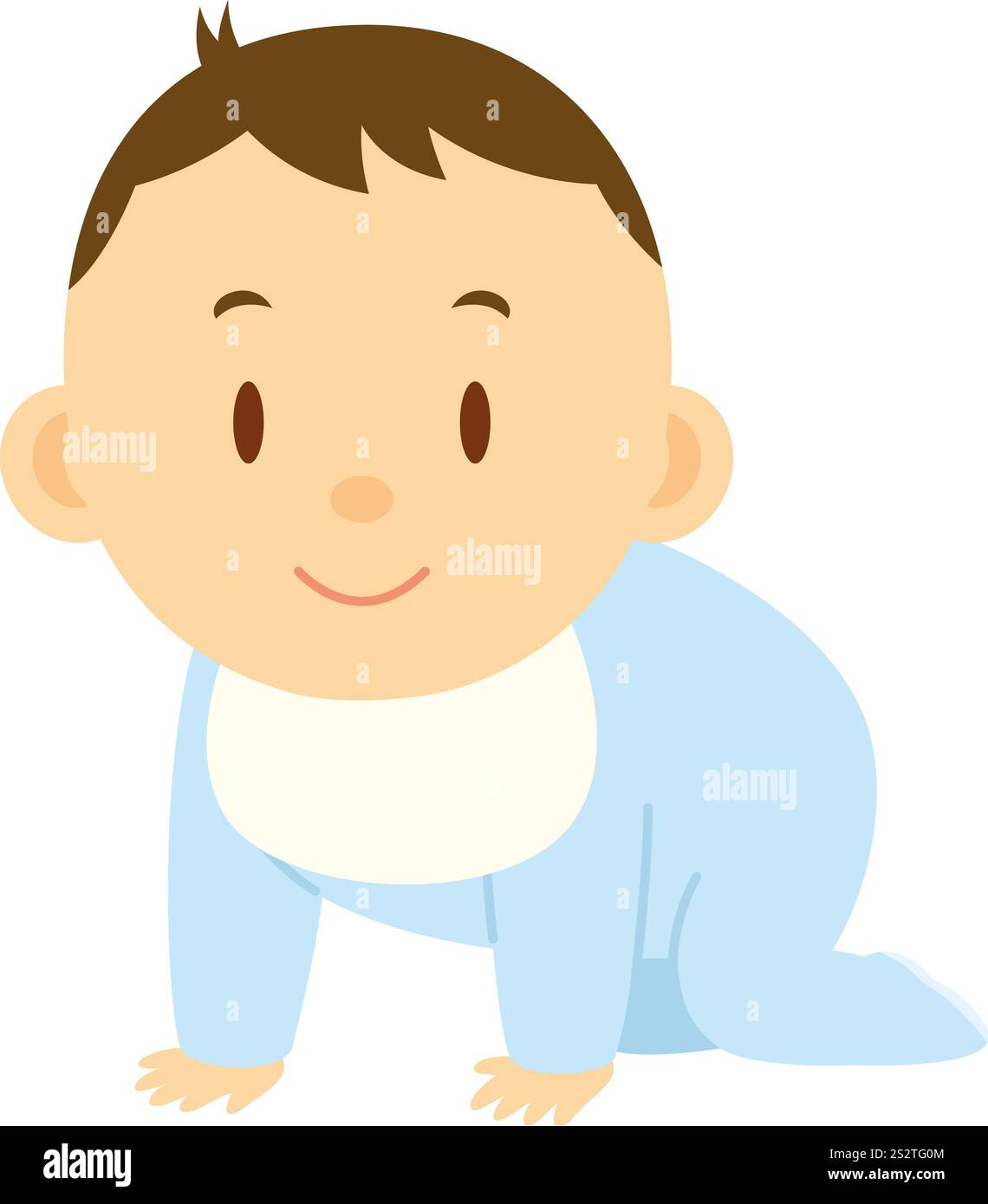 Full body of baby boy Stock Photo - Alamy
