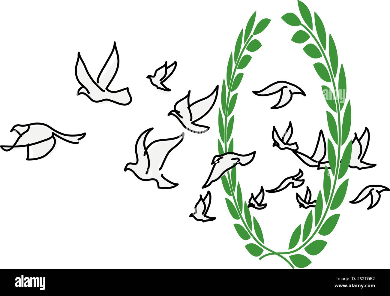 Dove moon Cut Out Stock Images & Pictures - Alamy