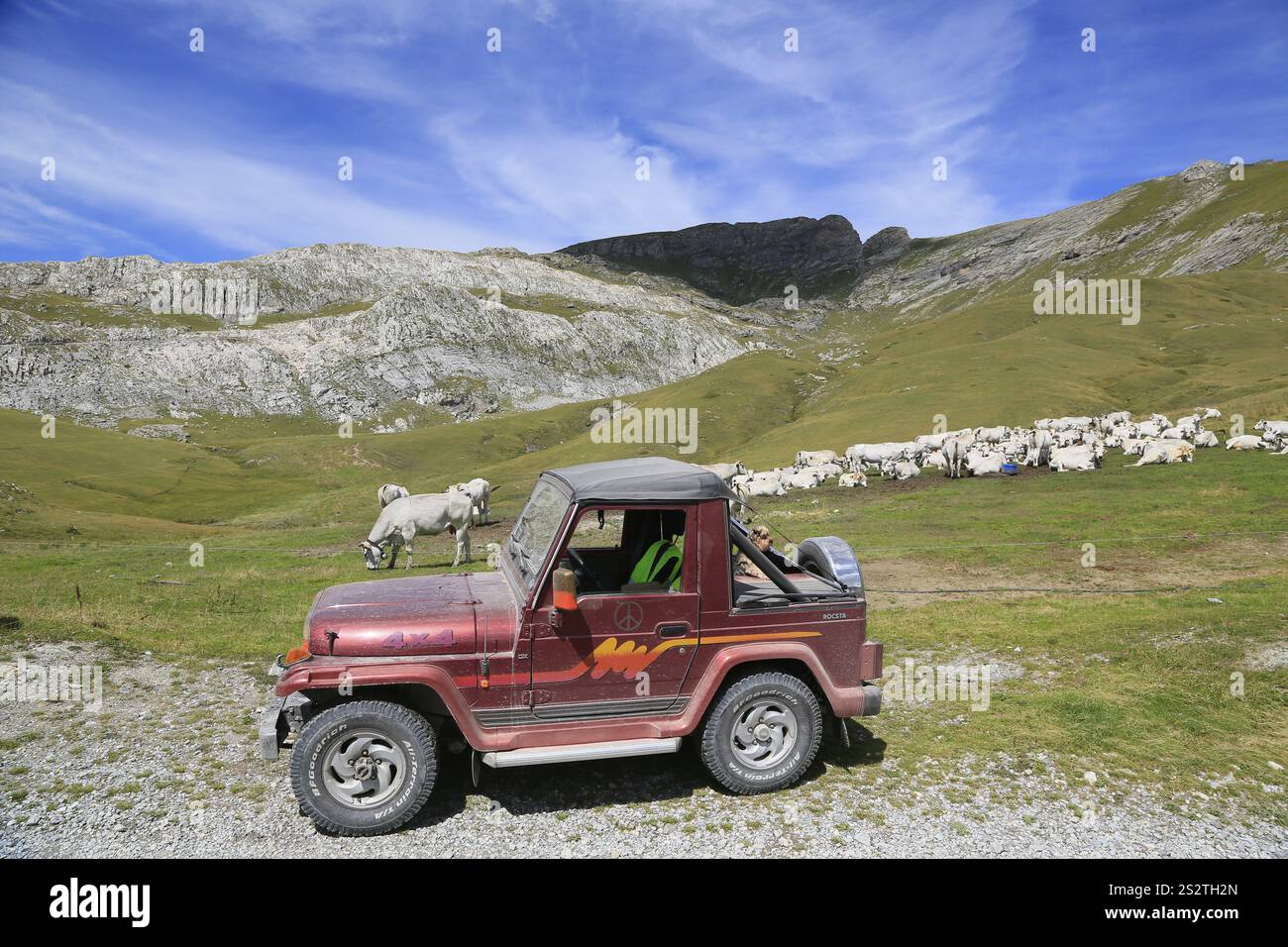 Off-road vehicle tour with Asia Rocsta off-road vehicle on the former ...