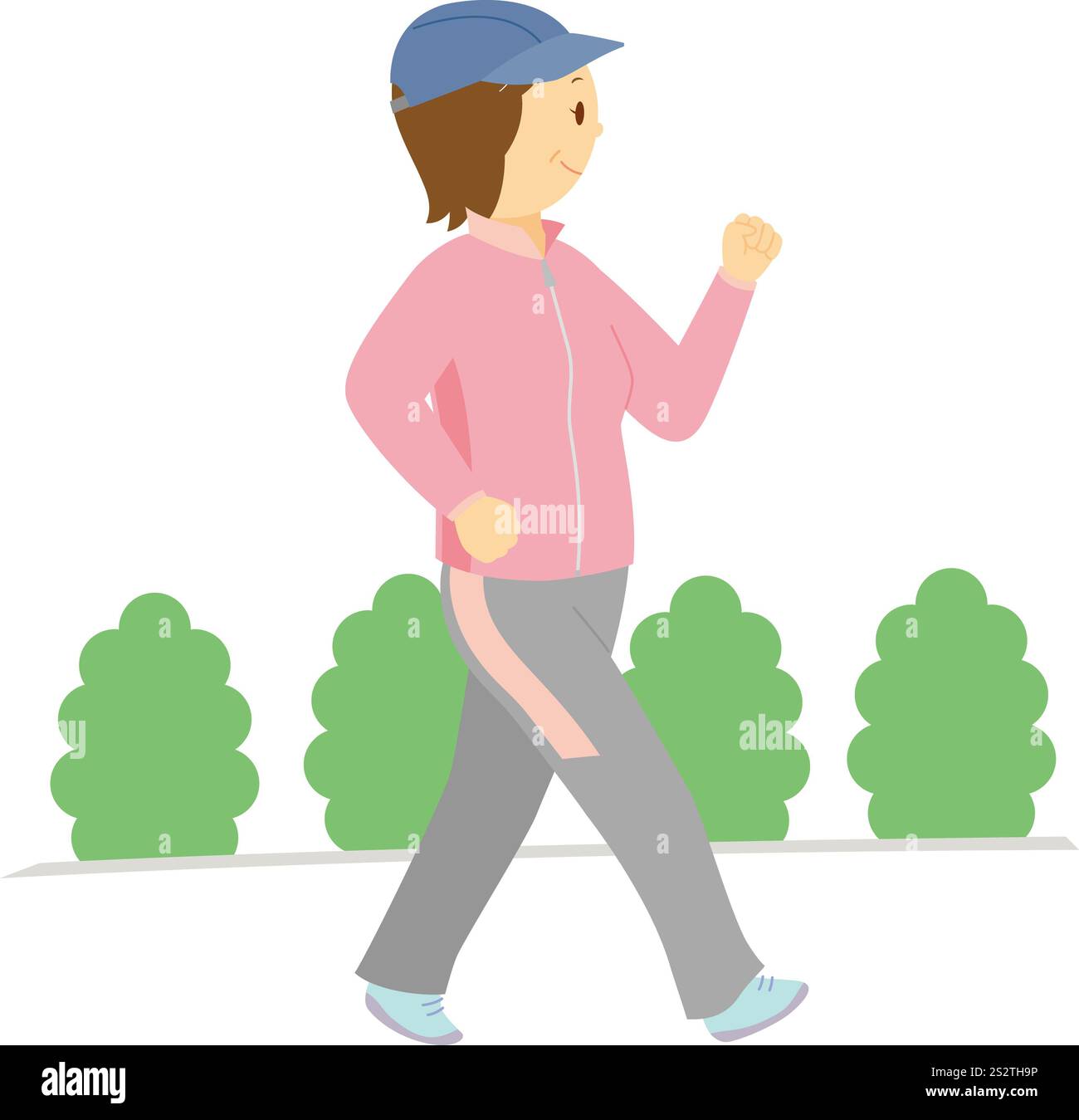 Middle-aged women who walk Stock Photo - Alamy