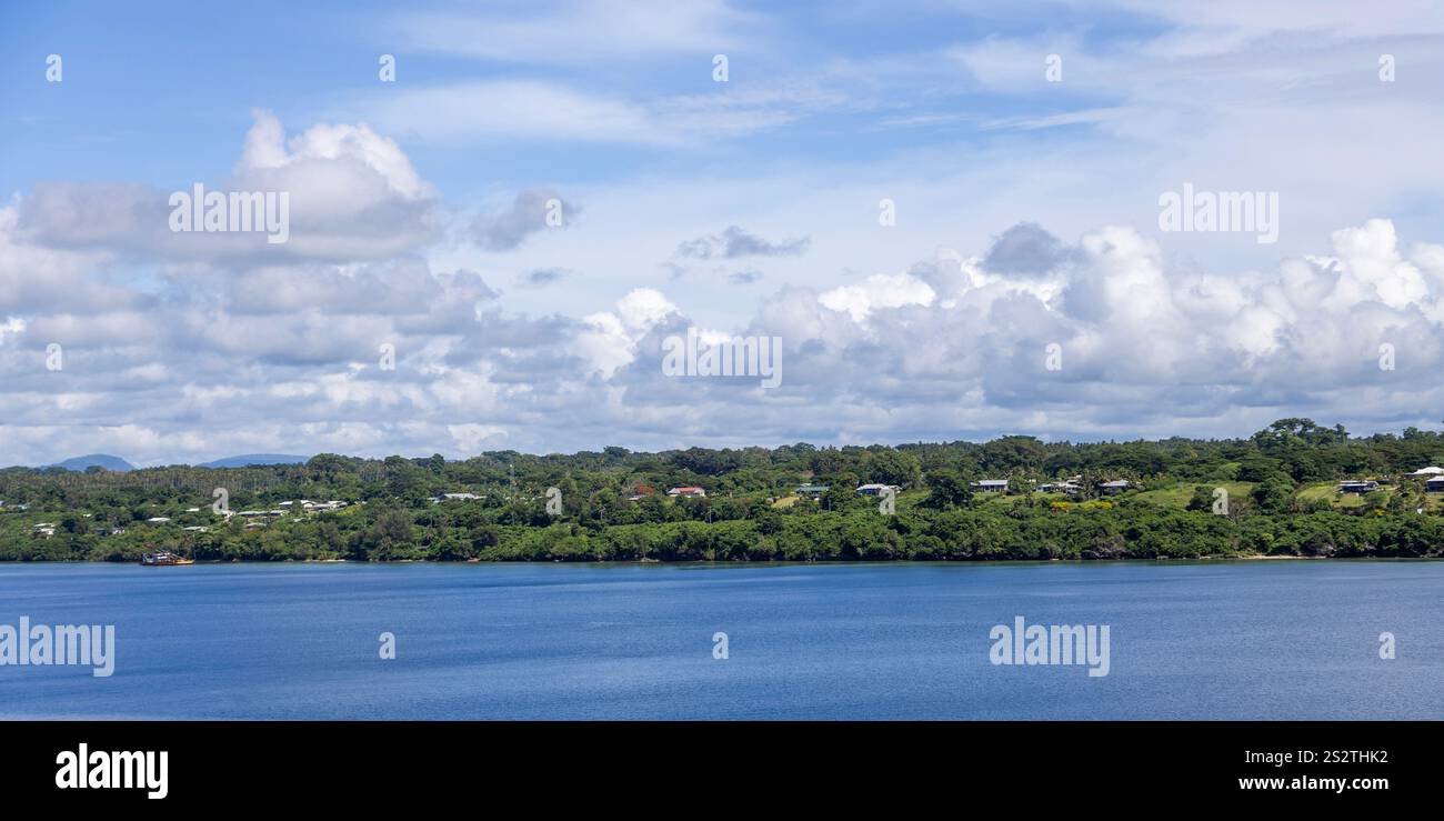 Luganville, also called Santo and located on Espiritu Santo Island, is ...