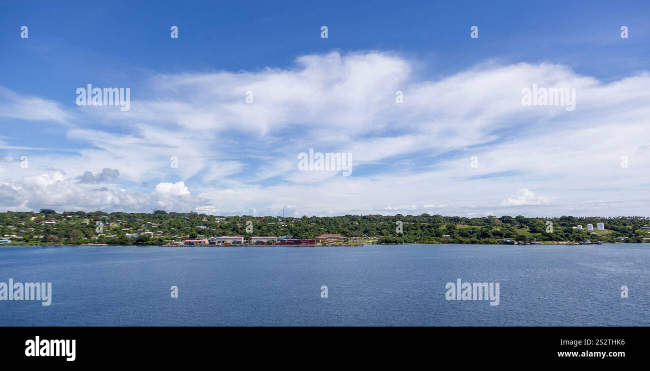Luganville, also called Santo and located on Espiritu Santo Island, is ...