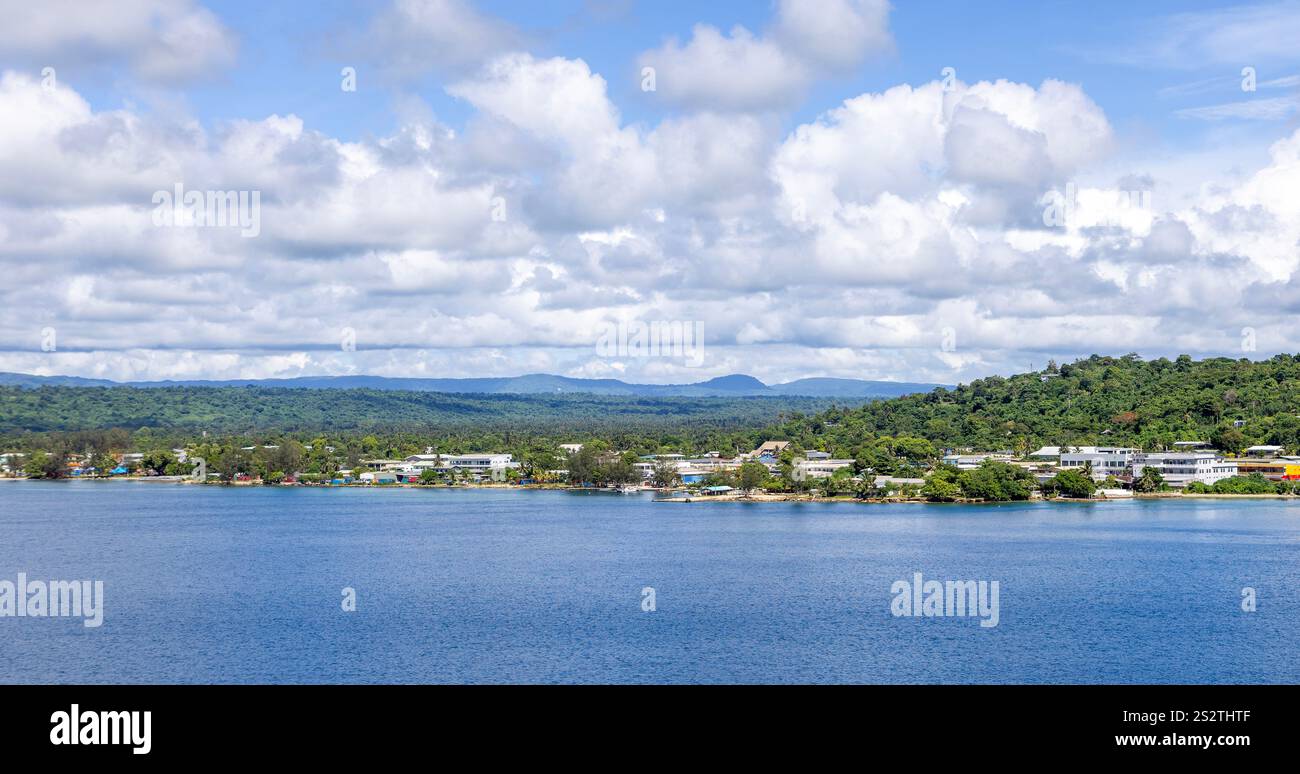 Luganville, also called Santo and located on Espiritu Santo Island, is ...