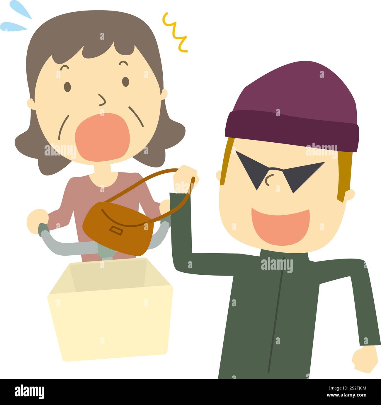 Purse snatching hi-res stock photography and images - Alamy