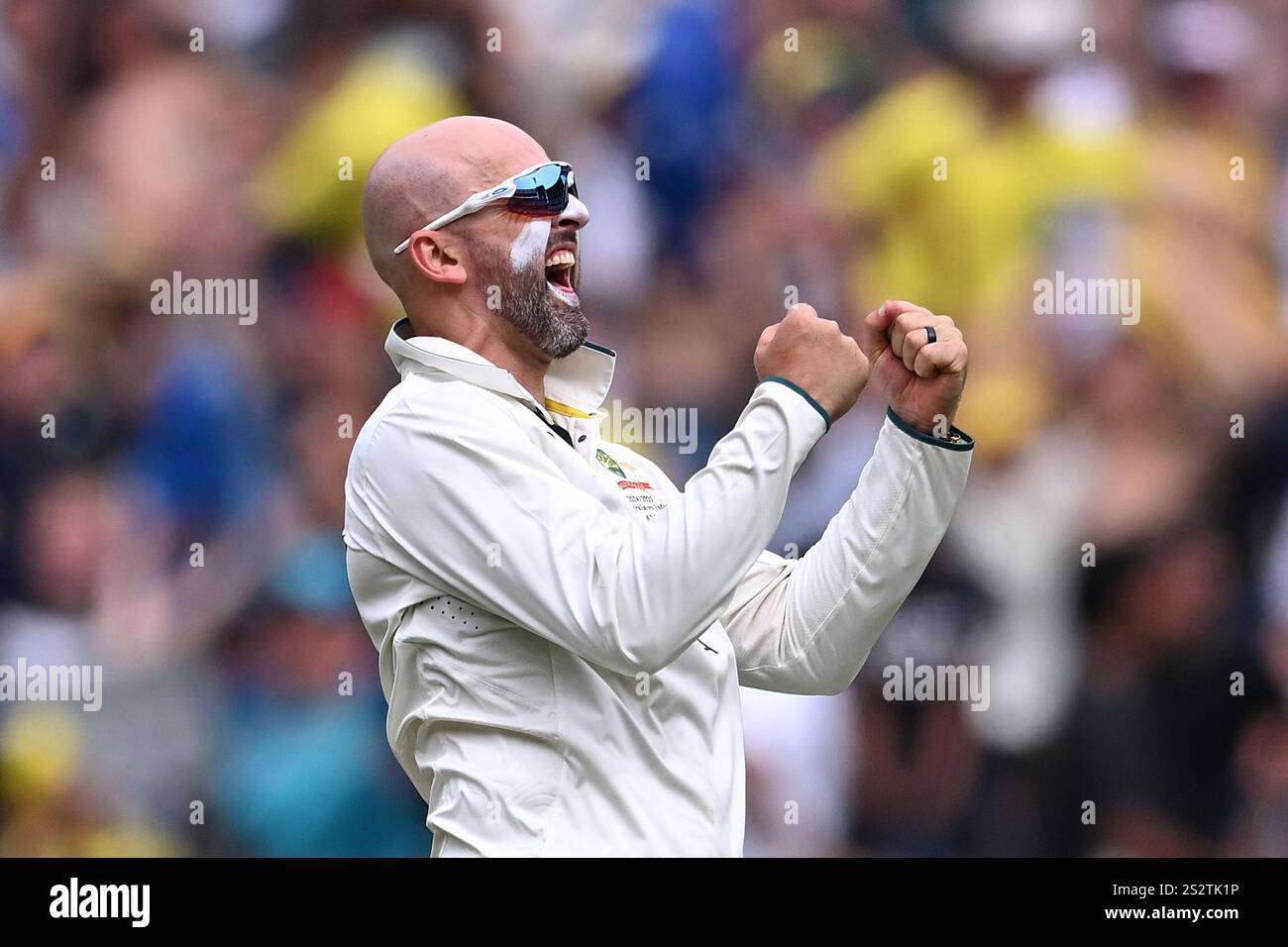 Melbourne, Australia. 30th Dec, 2024. Nathan Lyon of Australia ...