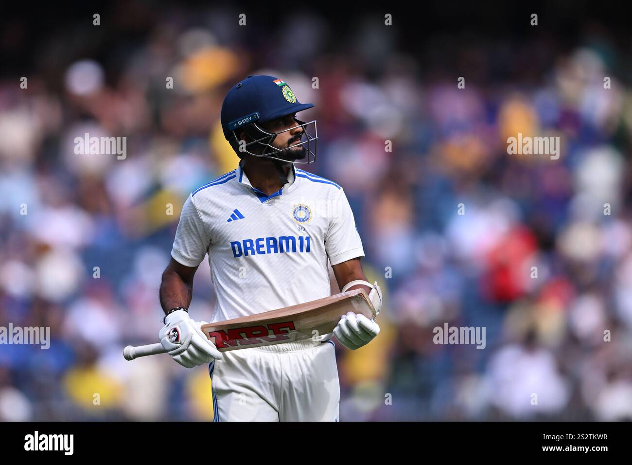 Melbourne, Australia. 30th Dec, 2024. Akash Deep of India exits the ...