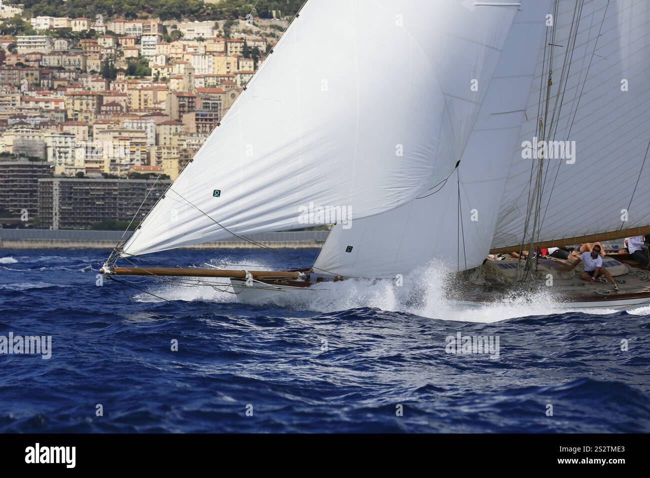 Race Regatta of the last four surviving historic sailing yachts of the ...