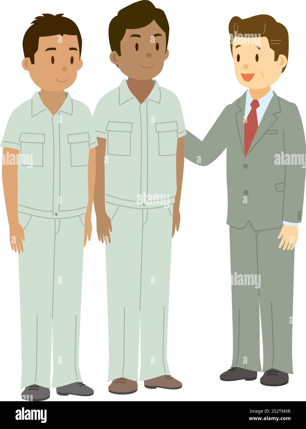 Labor work employees Cut Out Stock Images & Pictures - Alamy