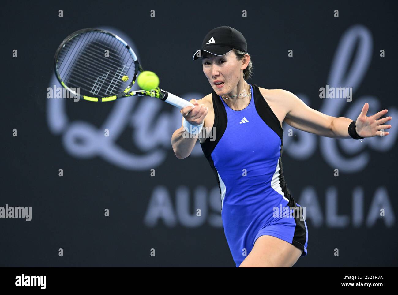 Brisbane, Australia. 30th Dec, 2024. Saisai Zheng of China in action during the Brisbane ...
