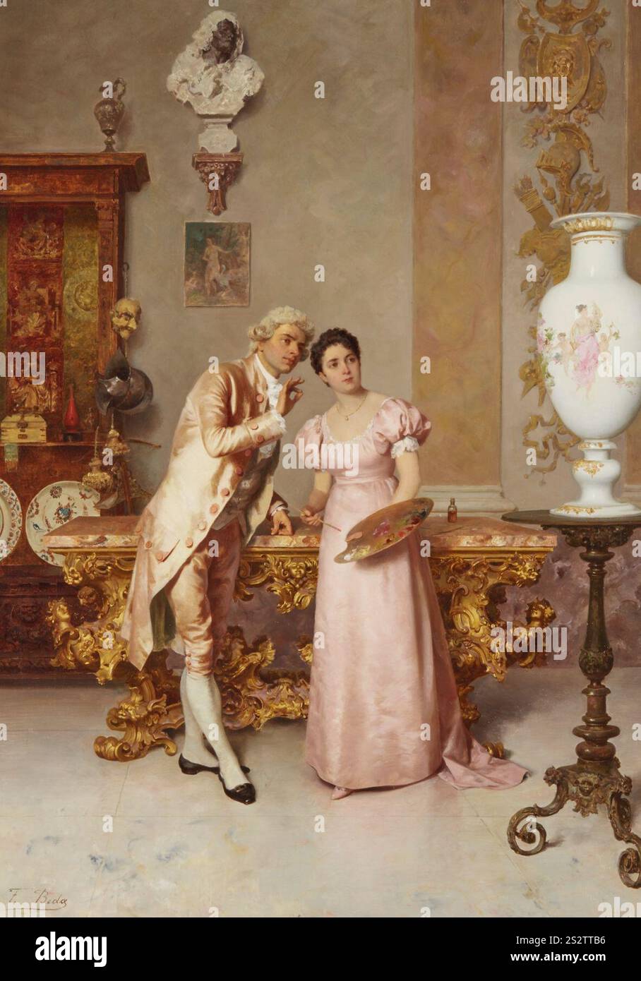 Francesco Beda - Finishing Touches Stock Photo - Alamy