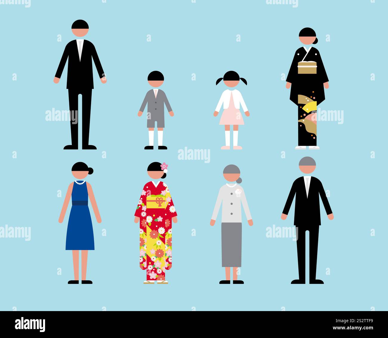 Formal attire vector hi-res stock photography and images - Alamy