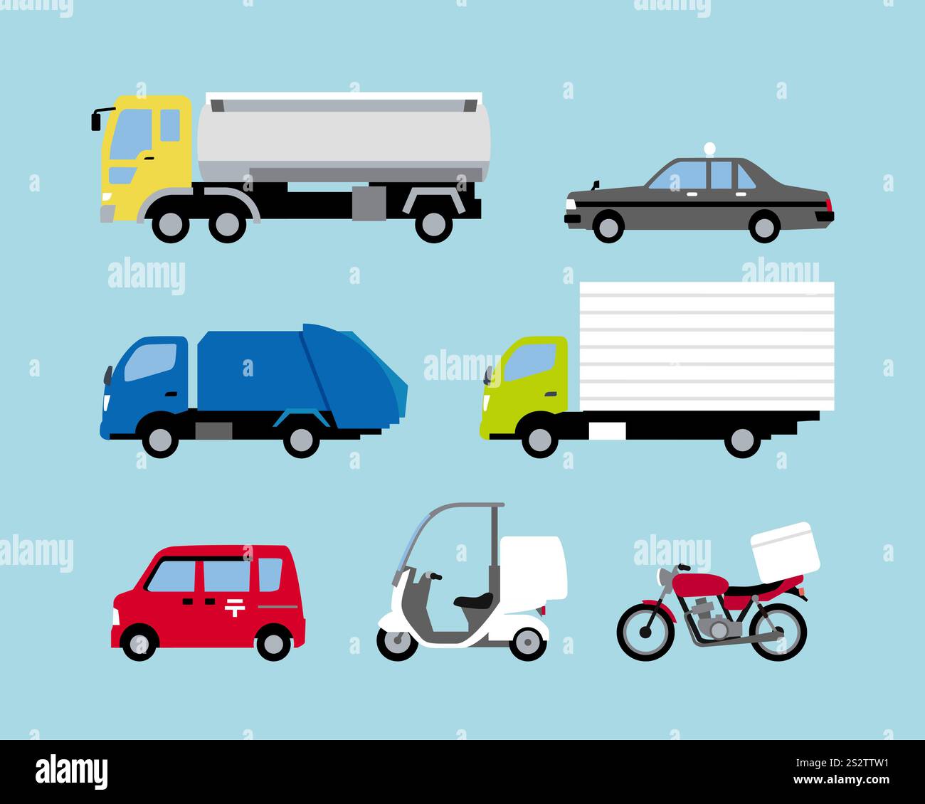 Working car set Stock Photo - Alamy