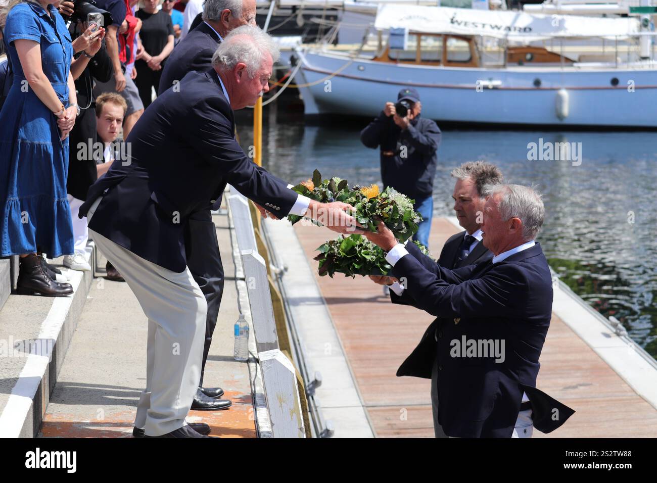 Hobart, Australia. 31st Dec, 2024. Royal Yacht Club of Tasmania ...