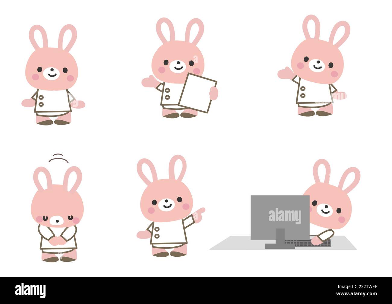 Medical image Rabbit nurse Stock Photo - Alamy