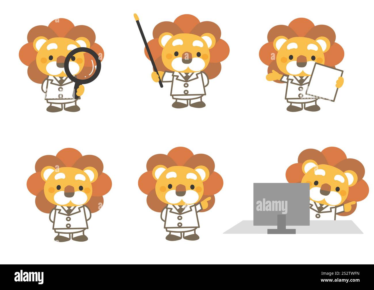 Medical image Lion doctor Stock Photo - Alamy