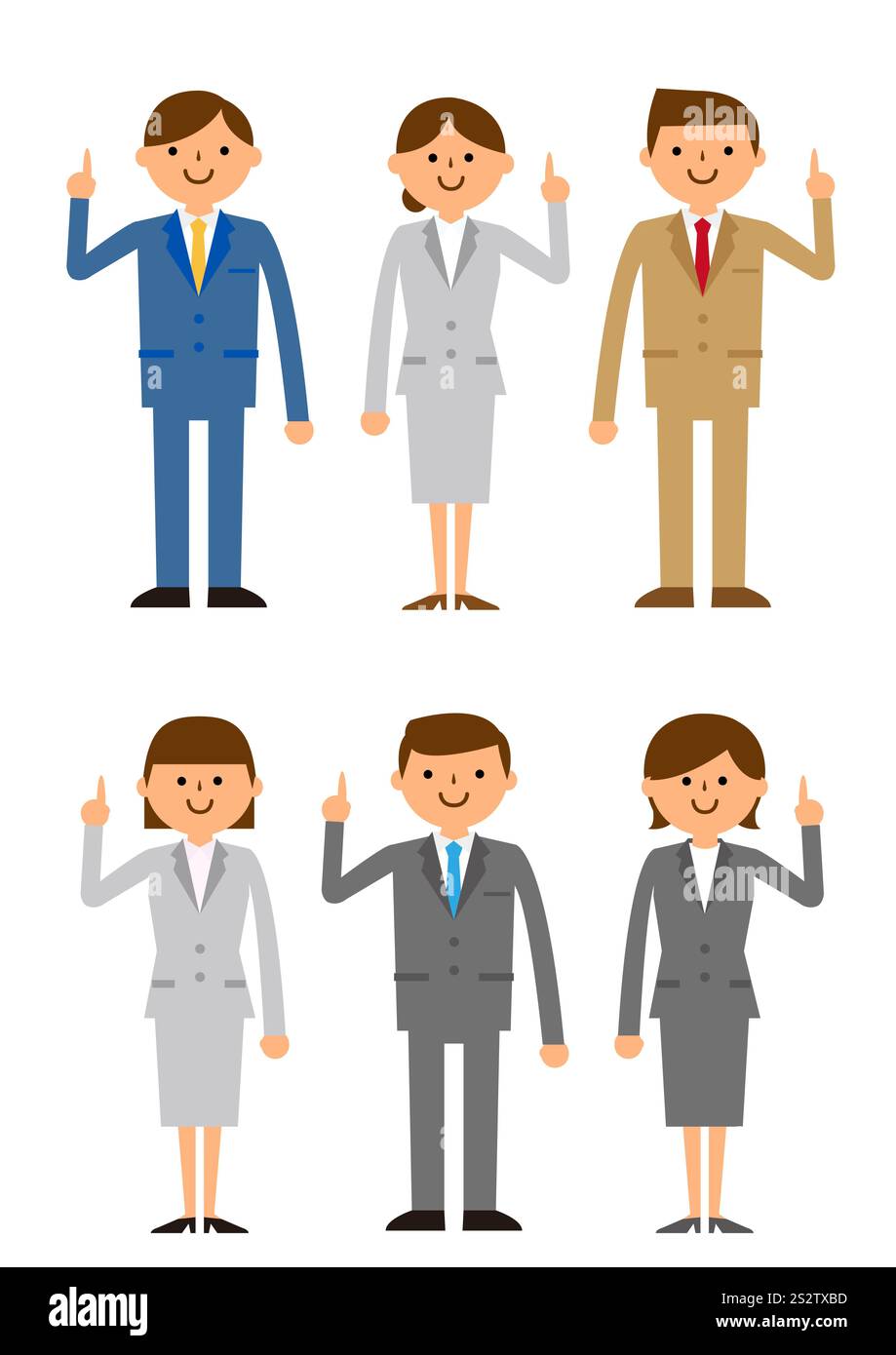 Business group man woman explaining Stock Photo - Alamy