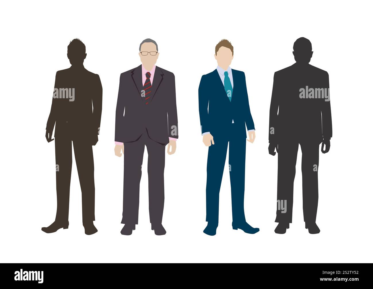 Faceless men Cut Out Stock Images & Pictures - Alamy
