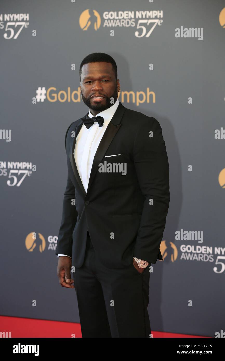 50 Cent Curtis Jackson, Red Carpet Award Ceremony Nymphes d'Or, 57th ...