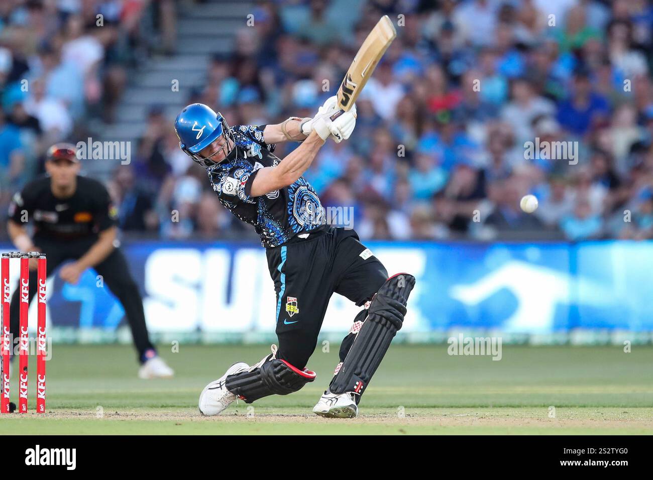 Adelaide, Australia. 31st Dec, 2024. Brendan Doggett of the Strikers ...