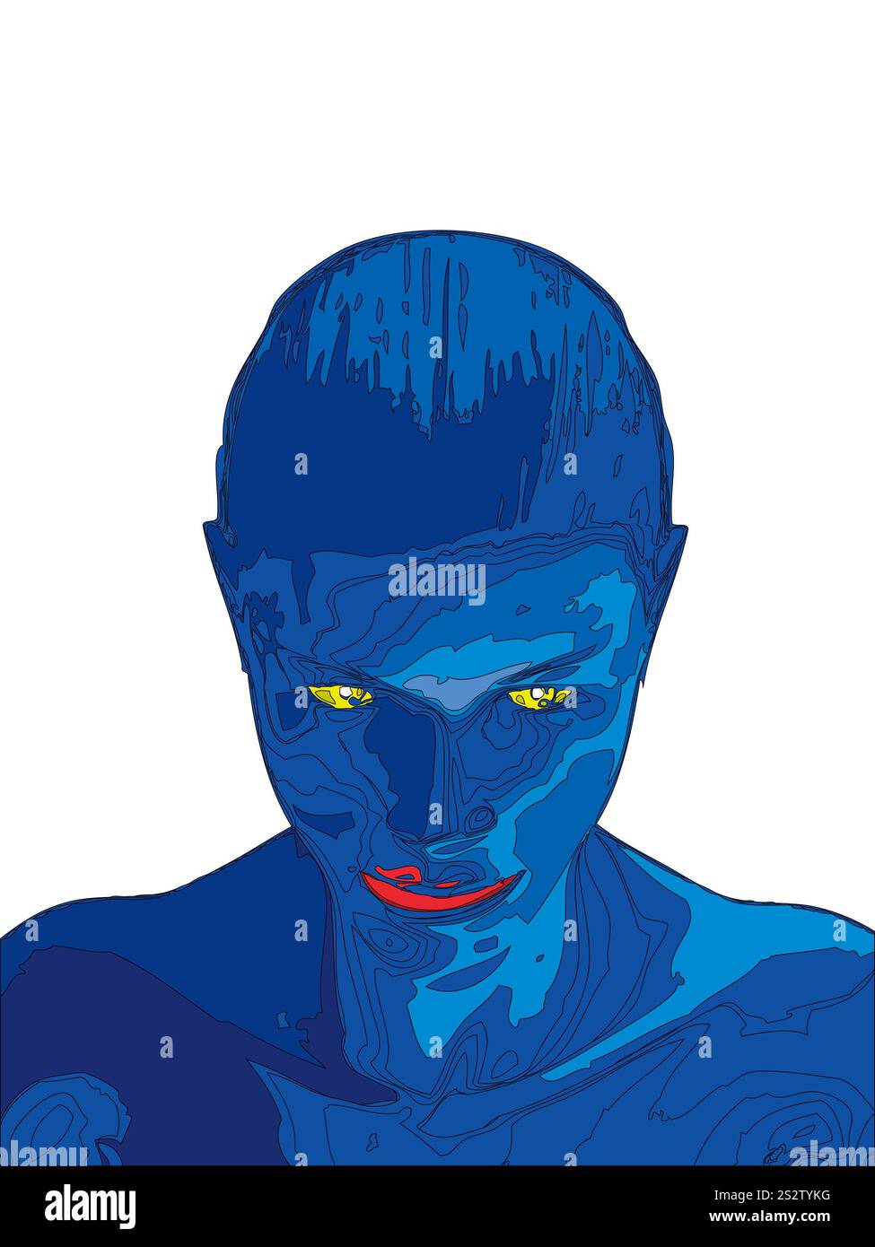 Female upper body Stock Photo - Alamy