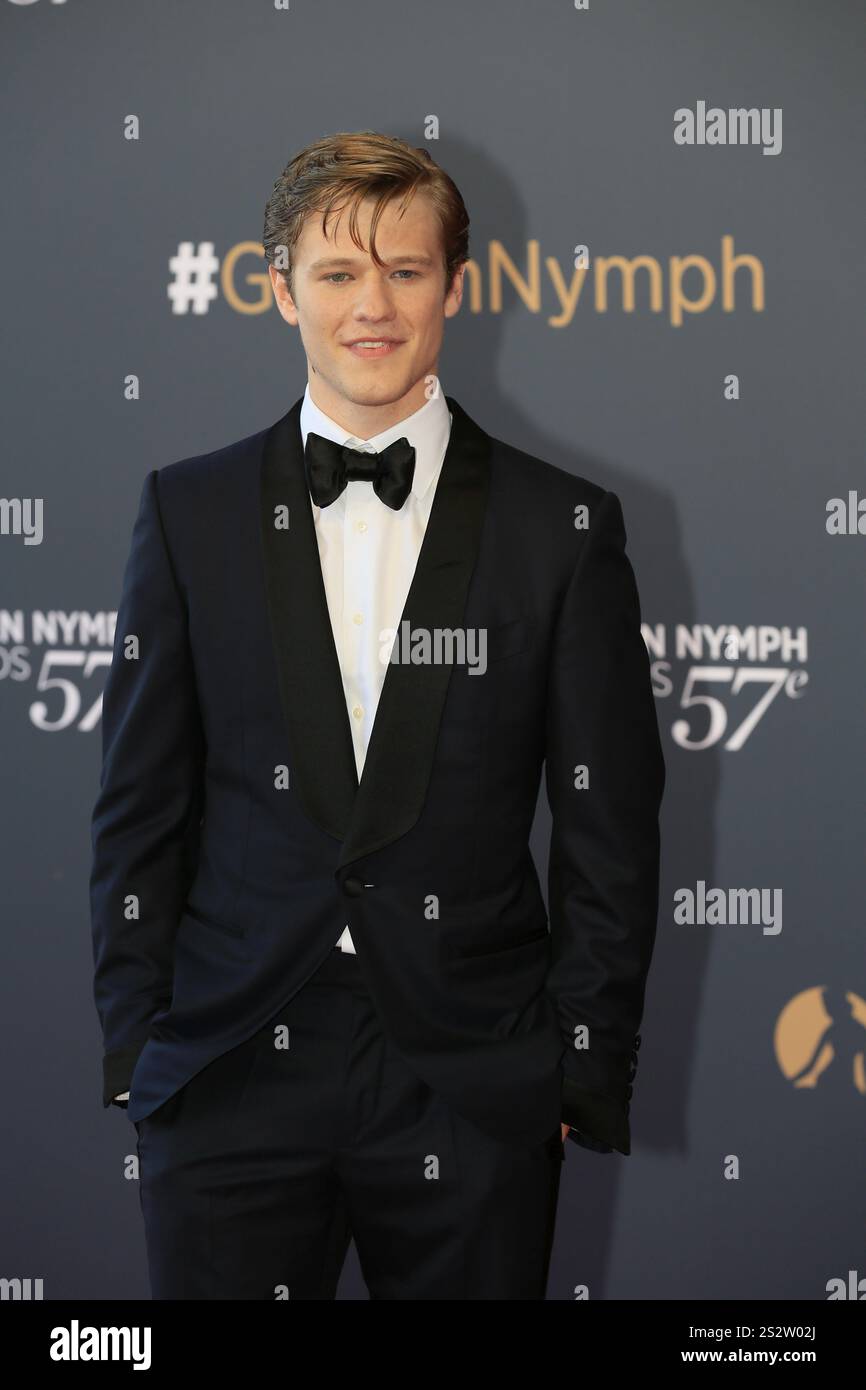 Lucas Till from the series MacGyver, Red Carpet Award Ceremony Nymphes ...