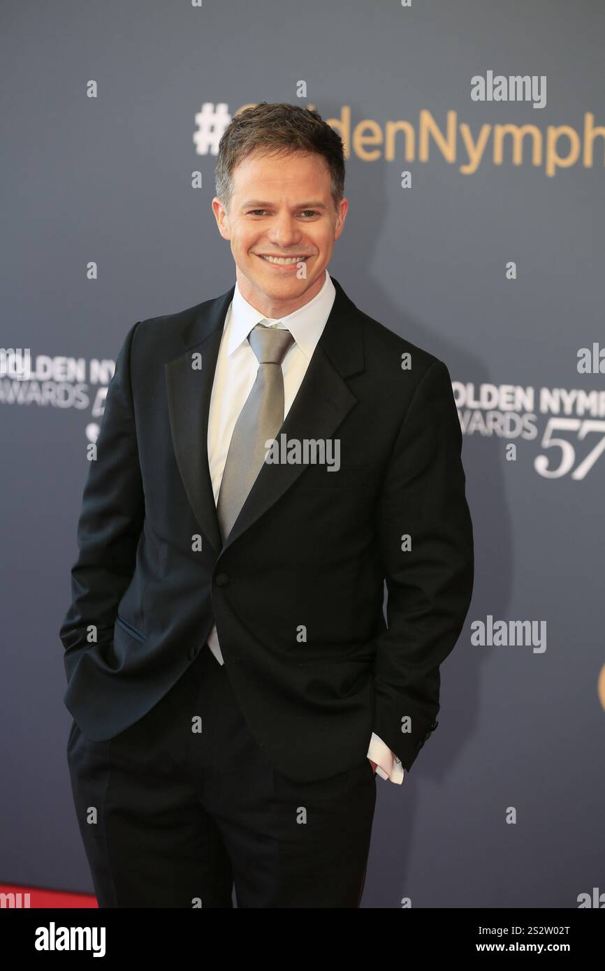 Justin Spitzer, Red Carpet Award Ceremony Nymphes d'Or, 57th Festival ...