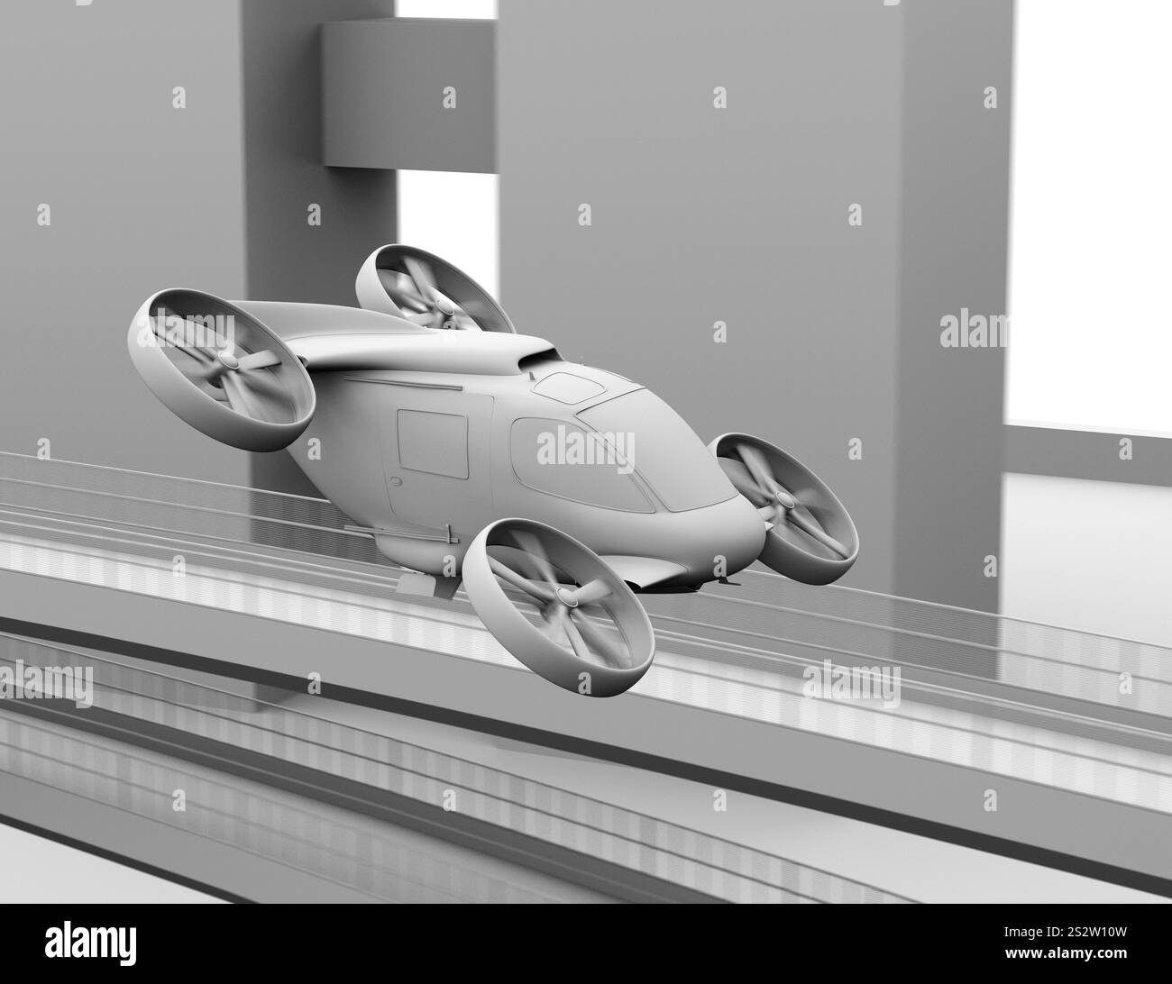 Aircraft over motorway Black and White Stock Photos & Images - Alamy