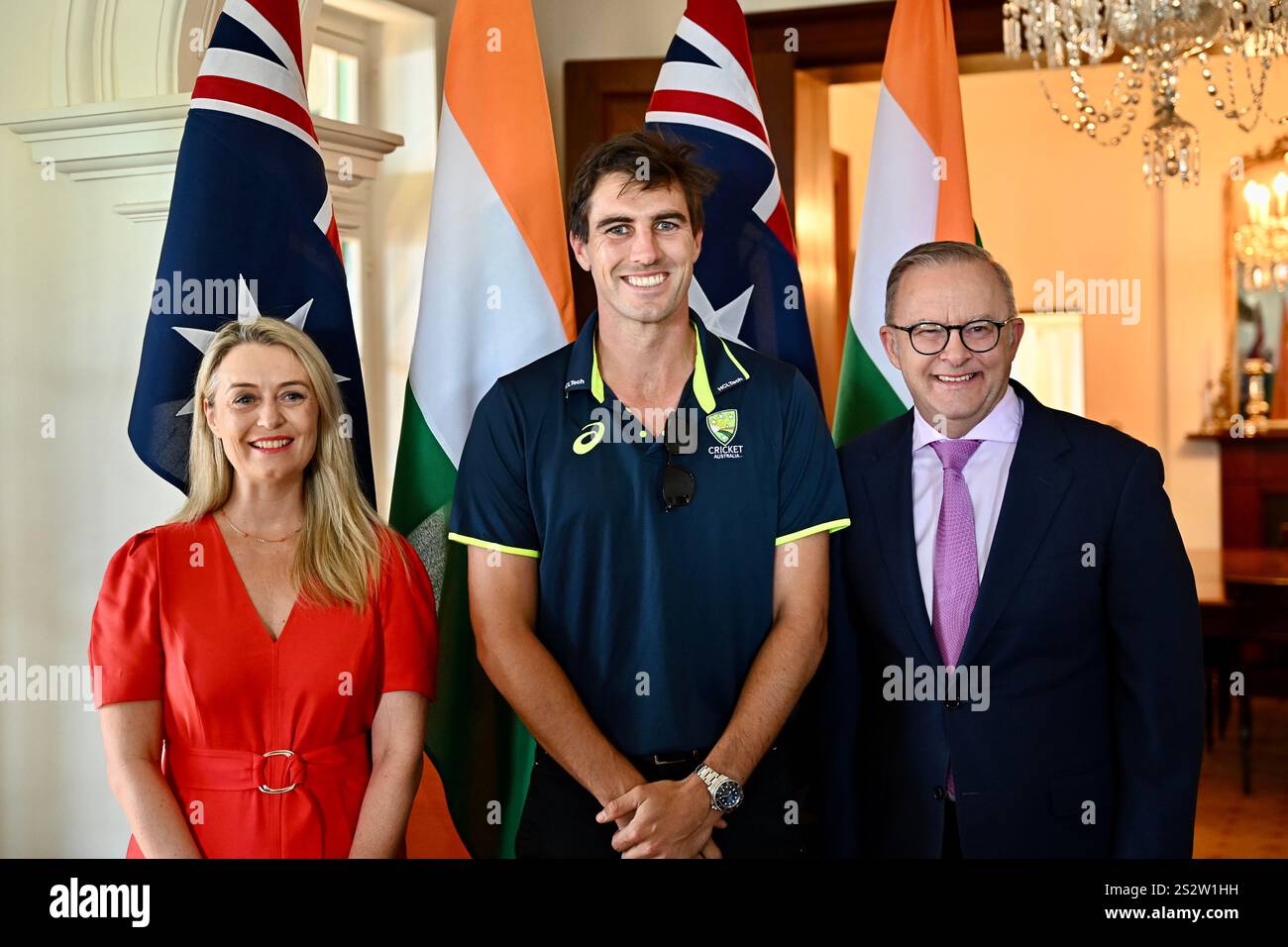 Sydney, Australia. 01st Jan, 2025. Prime Minister Anthony Albanese ...