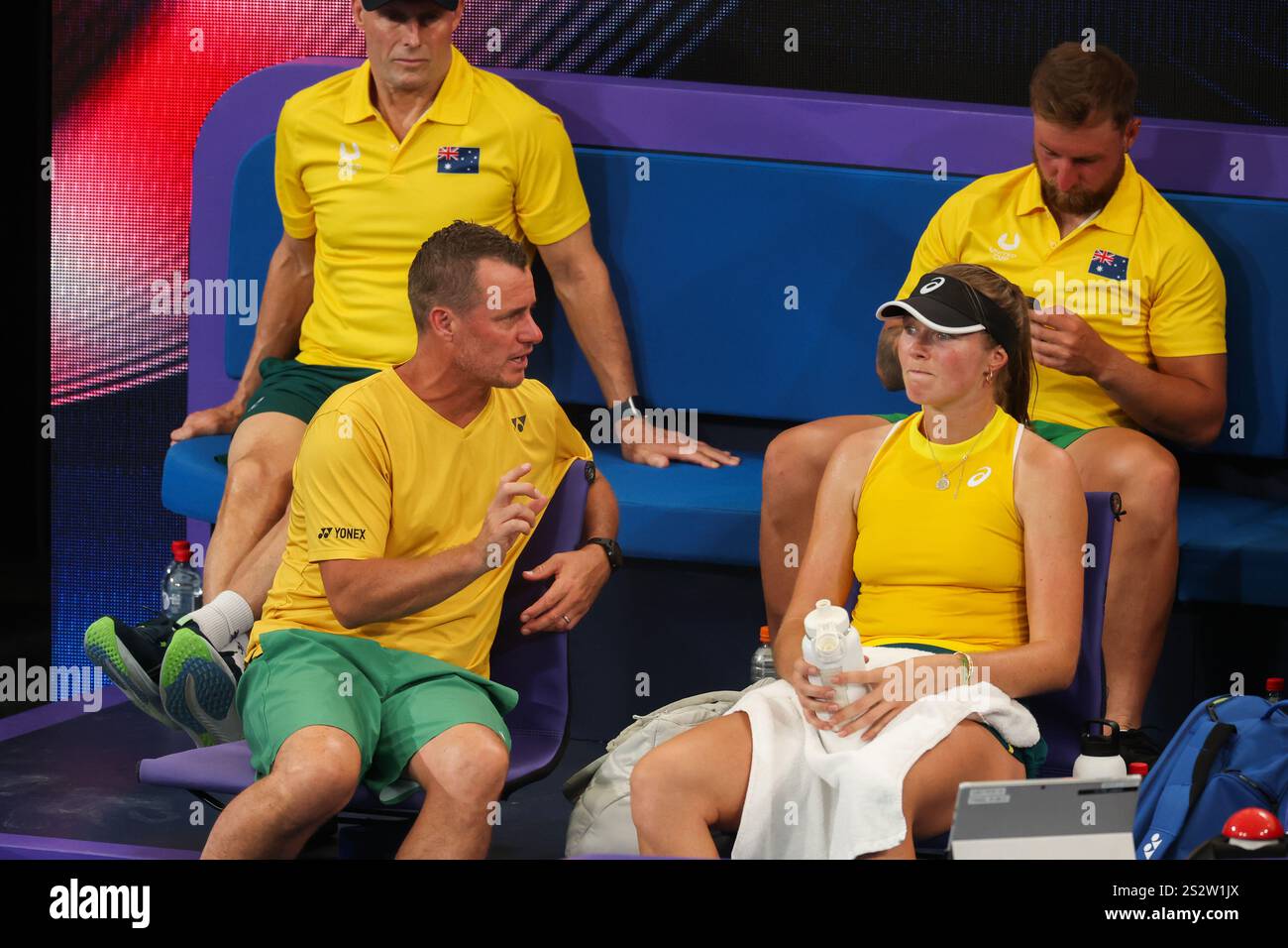 Sydney, Australia. 01st Jan, 2025. Australian captain Lleyton Hewitt ...