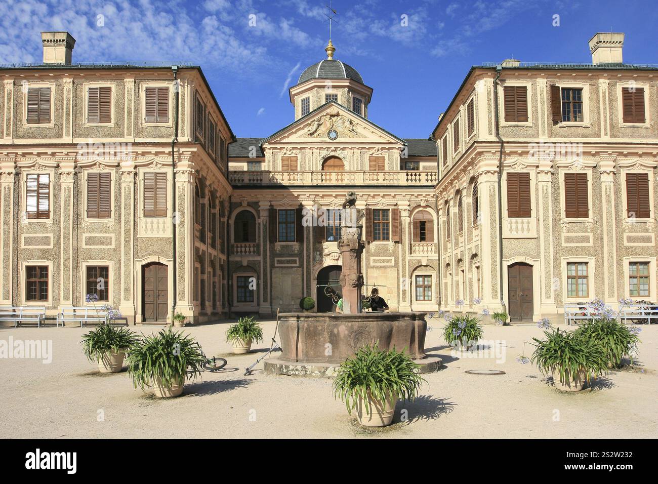 Favorite Palace in Rastatt Foerch, Baroque-style pleasure palace built ...