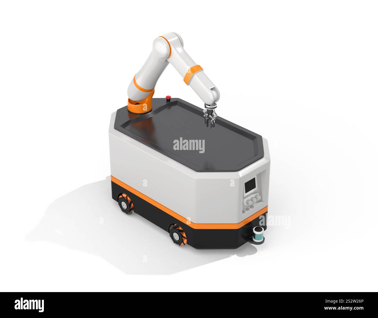 Automated guided vehicle Cut Out Stock Images & Pictures - Alamy