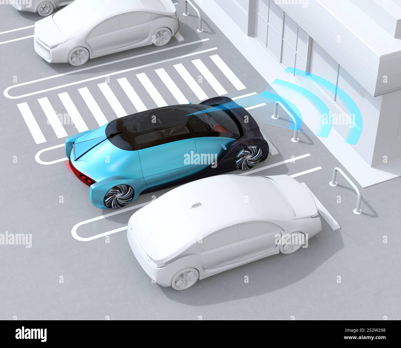 A car entering the wrong gear when backing out of a garage rushes into ...