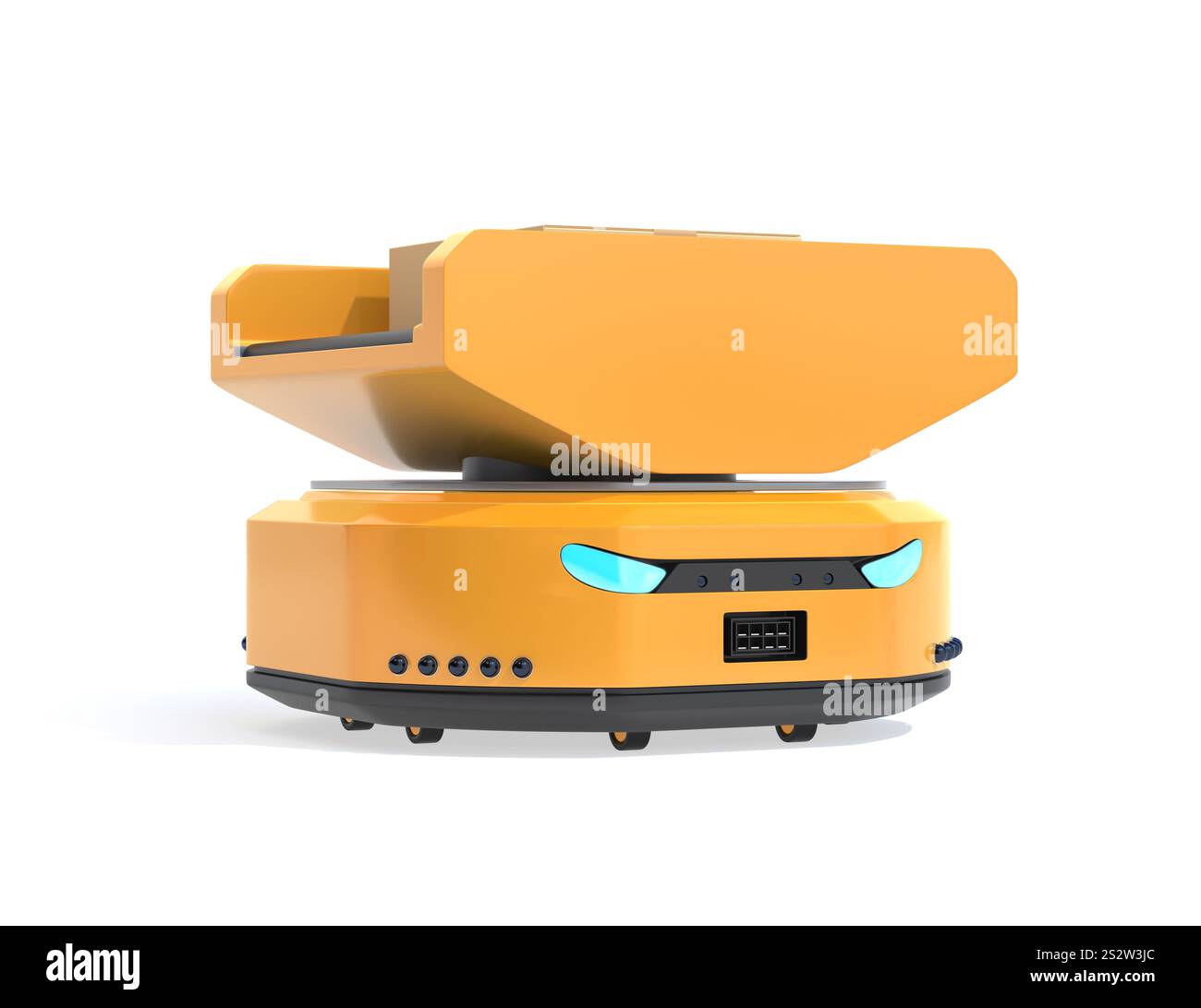 Concept image of an automatic sorting AMR autonomous cooperative robot ...