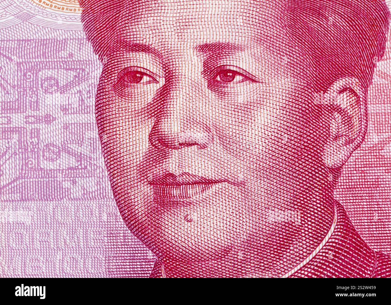 Yuan banknotes of China's currency. Chinese banknotes. Austria Stock ...