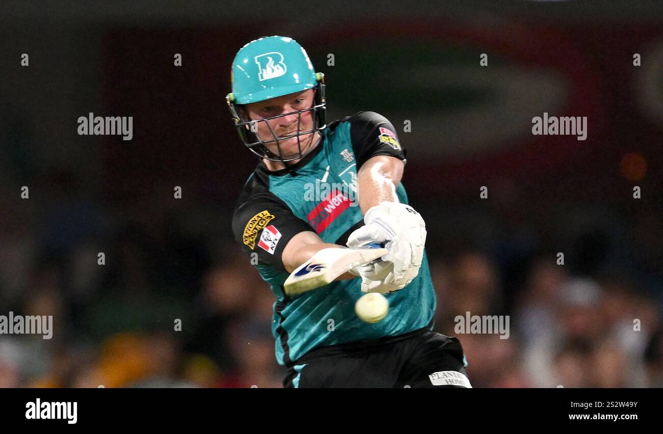 Heat batsman Max Bryant during the Big Bash League match between the ...