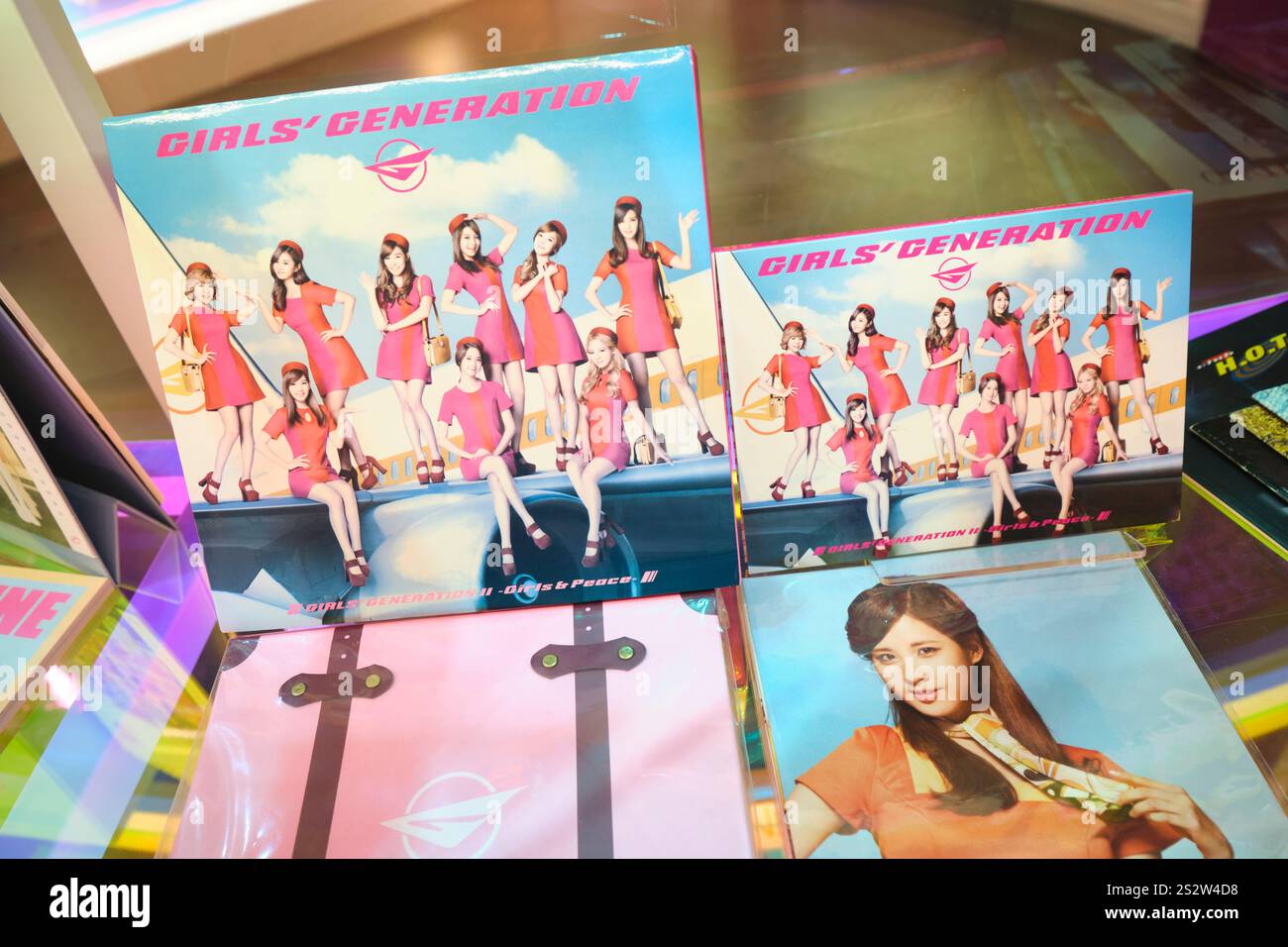 Music from the KPop band, Girls Generation. In a pop culture show at ...