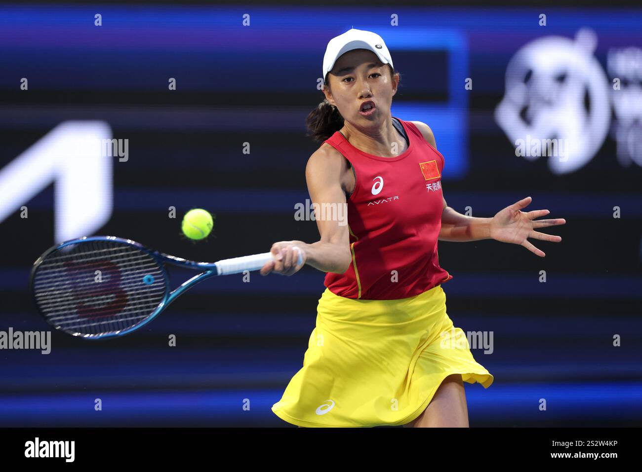 Perth, Australia. 01st Jan, 2025. Shuai Zhang of China in action ...
