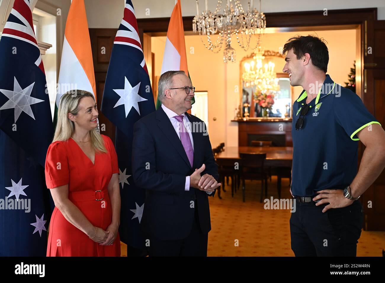 Sydney, Australia. 01st Jan, 2025. Australian Prime Minister Anthony ...