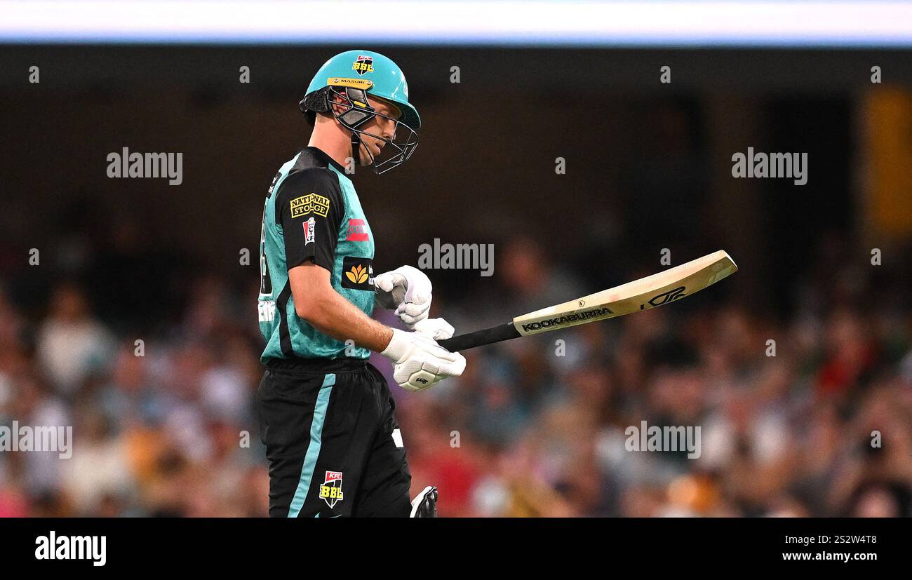 Heat batsman Nathan McSweeney departs after his dismissal to Stars ...