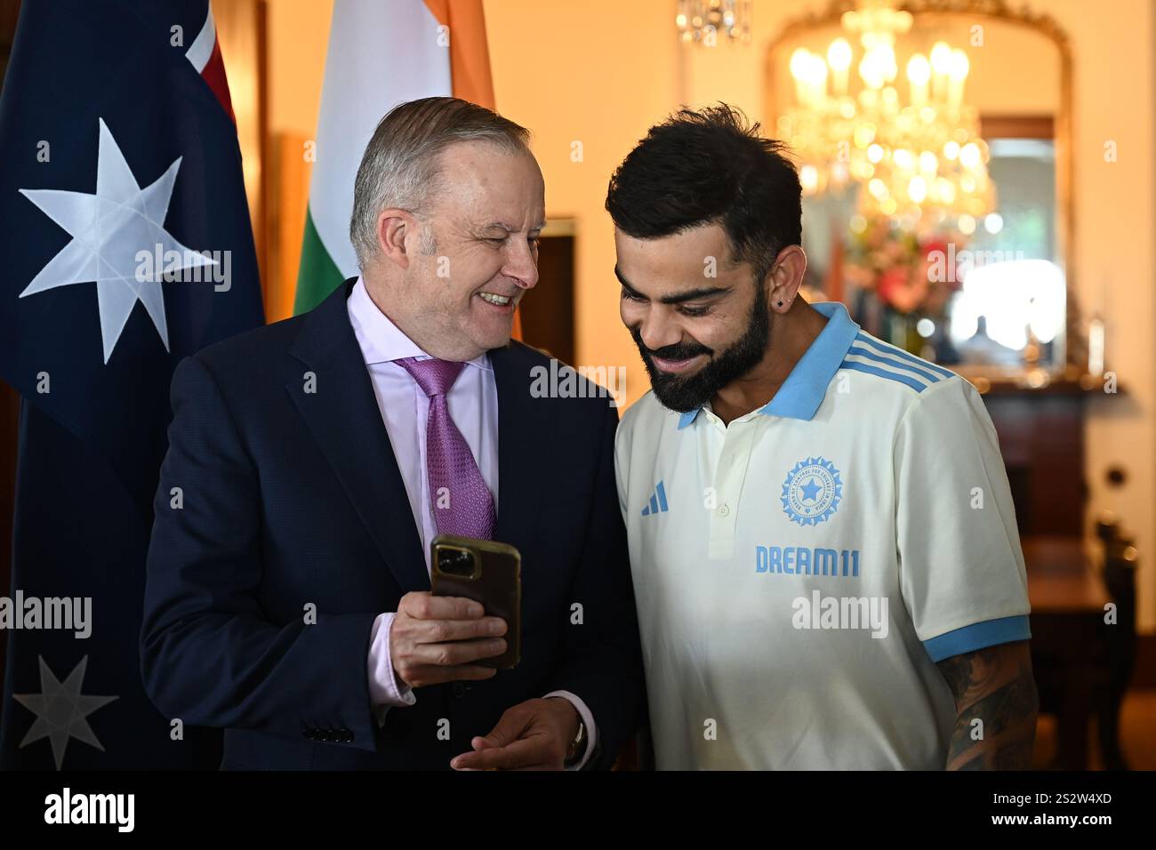 Sydney, Australia. 01st Jan, 2025. Australian Prime Minister Anthony ...