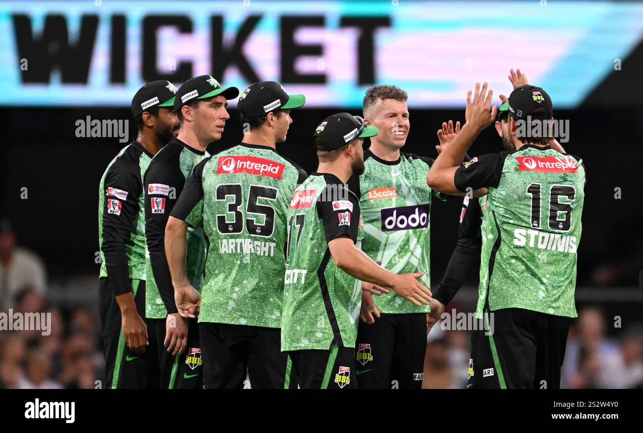 Brisbane, Australia. 01st Jan, 2025. Stars bowler Peter Siddle after ...
