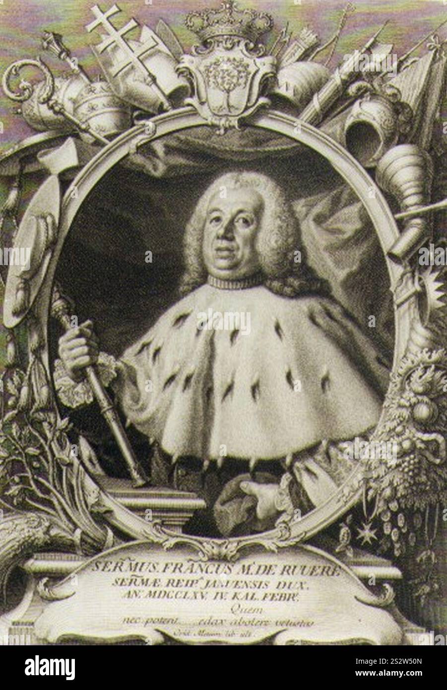 Francesco Maria della Rovere doge Genova Stock Photo - Alamy