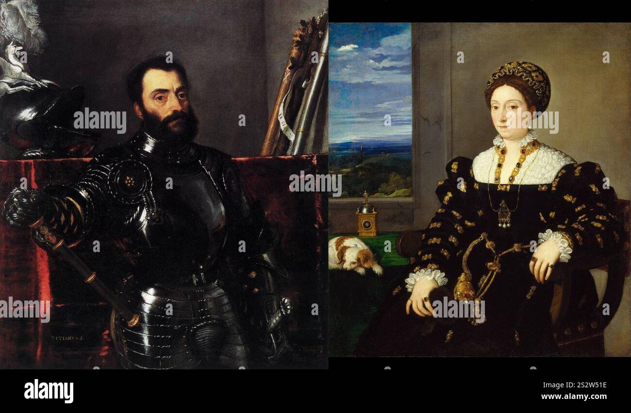 Francesco Maria della Rovere and Eleonora Gonzaga Stock Photo - Alamy