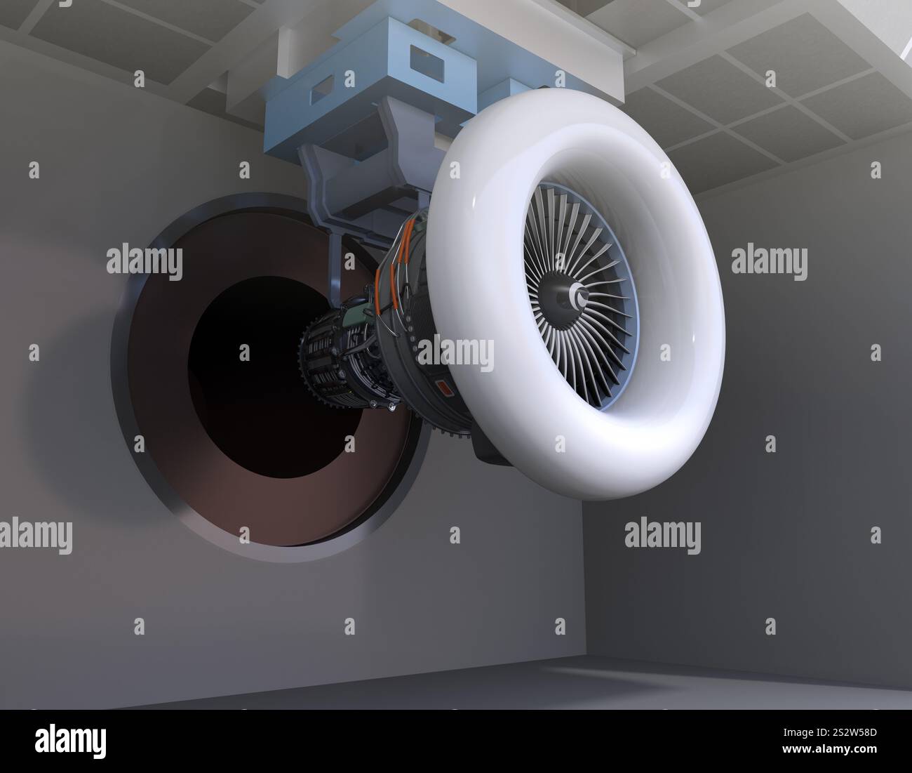 Jet engine test hi-res stock photography and images - Alamy